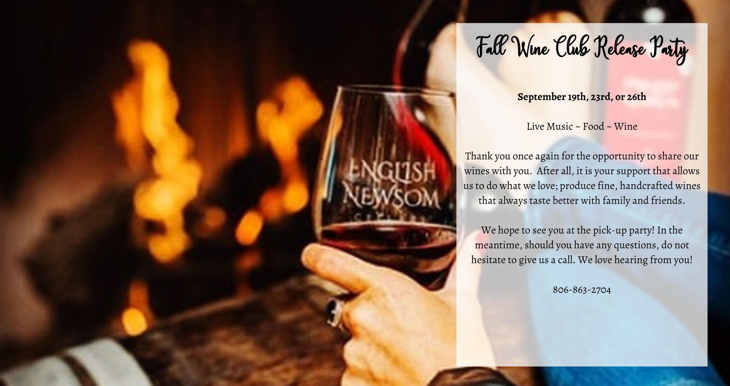 wine club - English Newsom Cellars